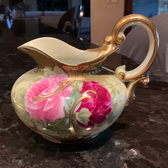 Limoges | Other | Limoges Roses Hand Painted Pitcher | Poshmark